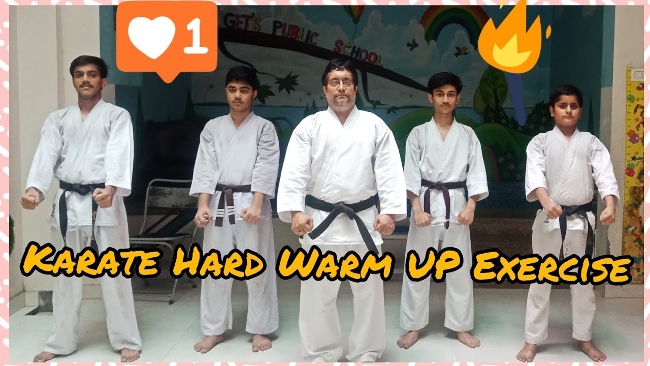 Karate Hard Warm UP Exercise - YouTube
