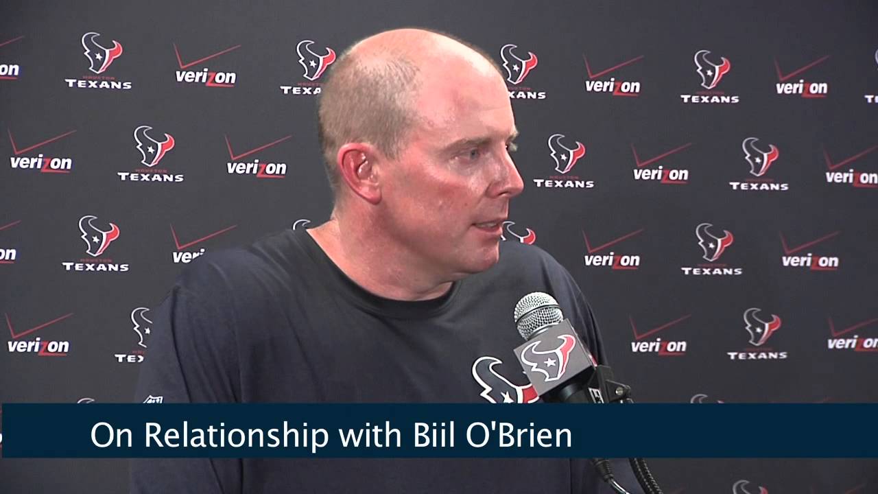 Texan QB Coach George Godsey & Bill O'Brien Presser [HoustonSportsTalk ...