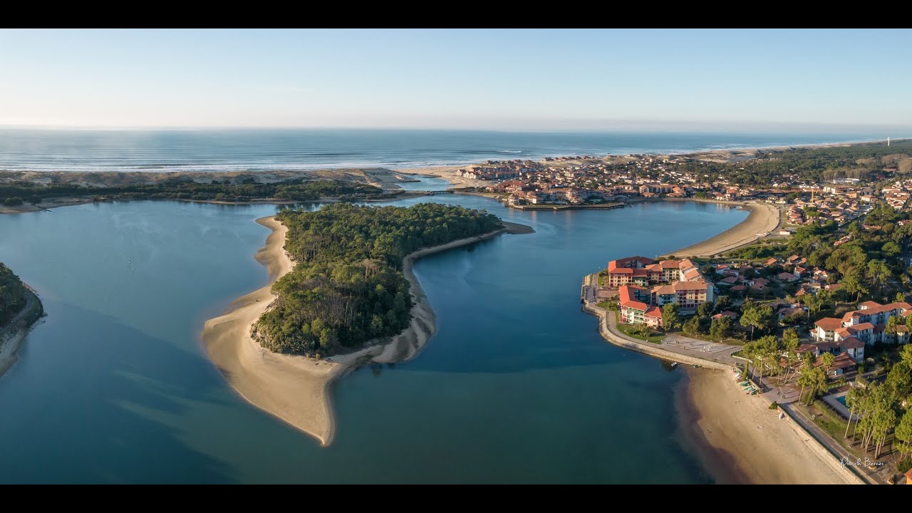 Le lac marin de Vieux-boucau - YouTube
