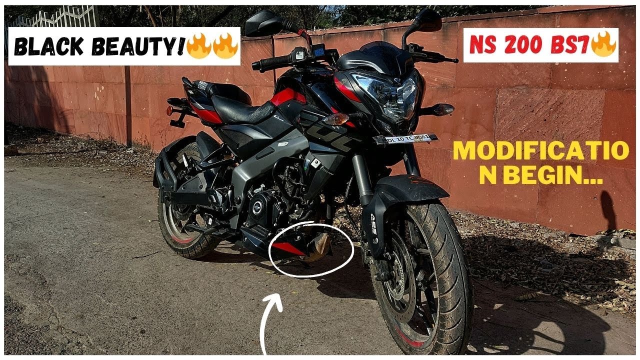 NS200 BS7 First Look - Modification Begin 🔥 - YouTube