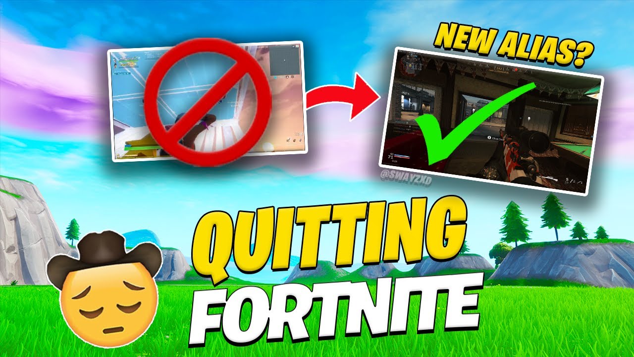 why i'm quitting fortnite... (explanation) - YouTube