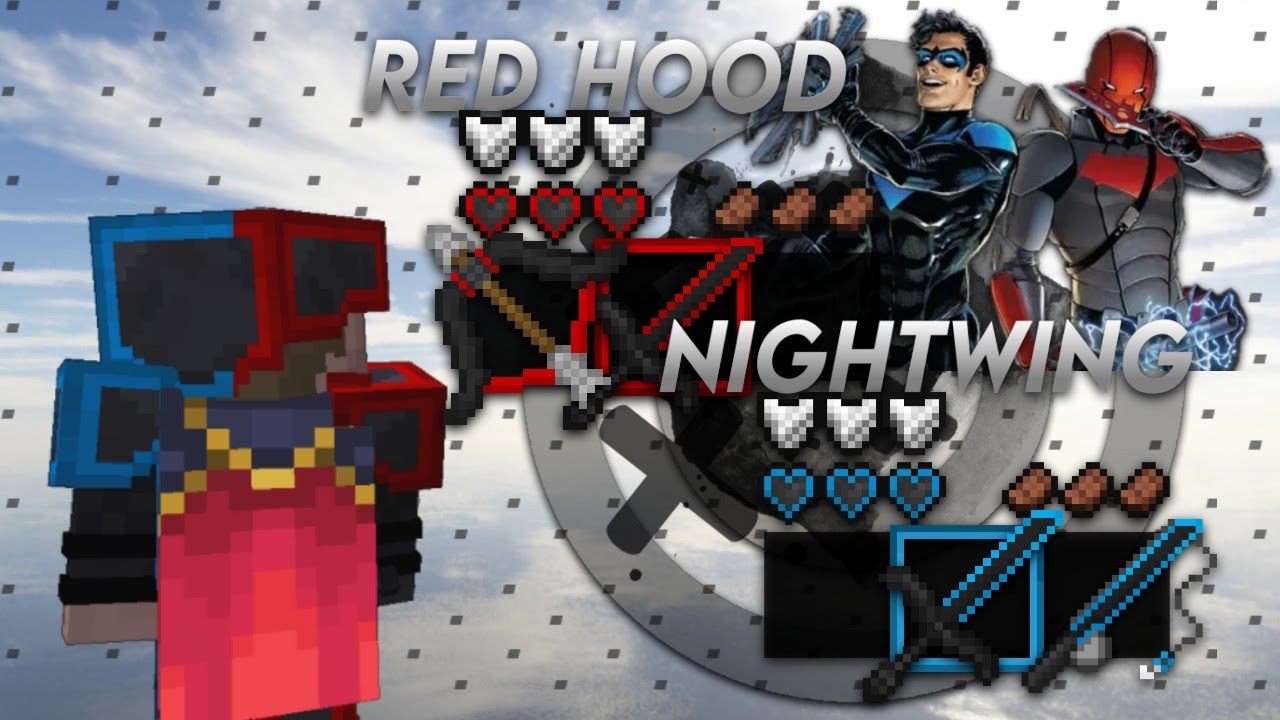 Nightwing & Red Hood 32x Pack Release | Java + MCPE - YouTube