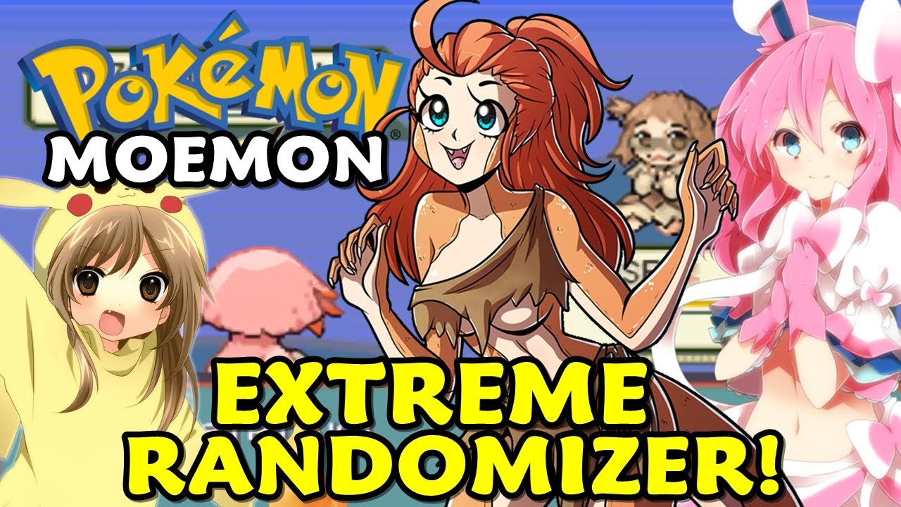 Pokemon Moemon Extreme Randomizer (Hack Rom - GBA) - O Início com PokeGirls Muito Aleatórias ...