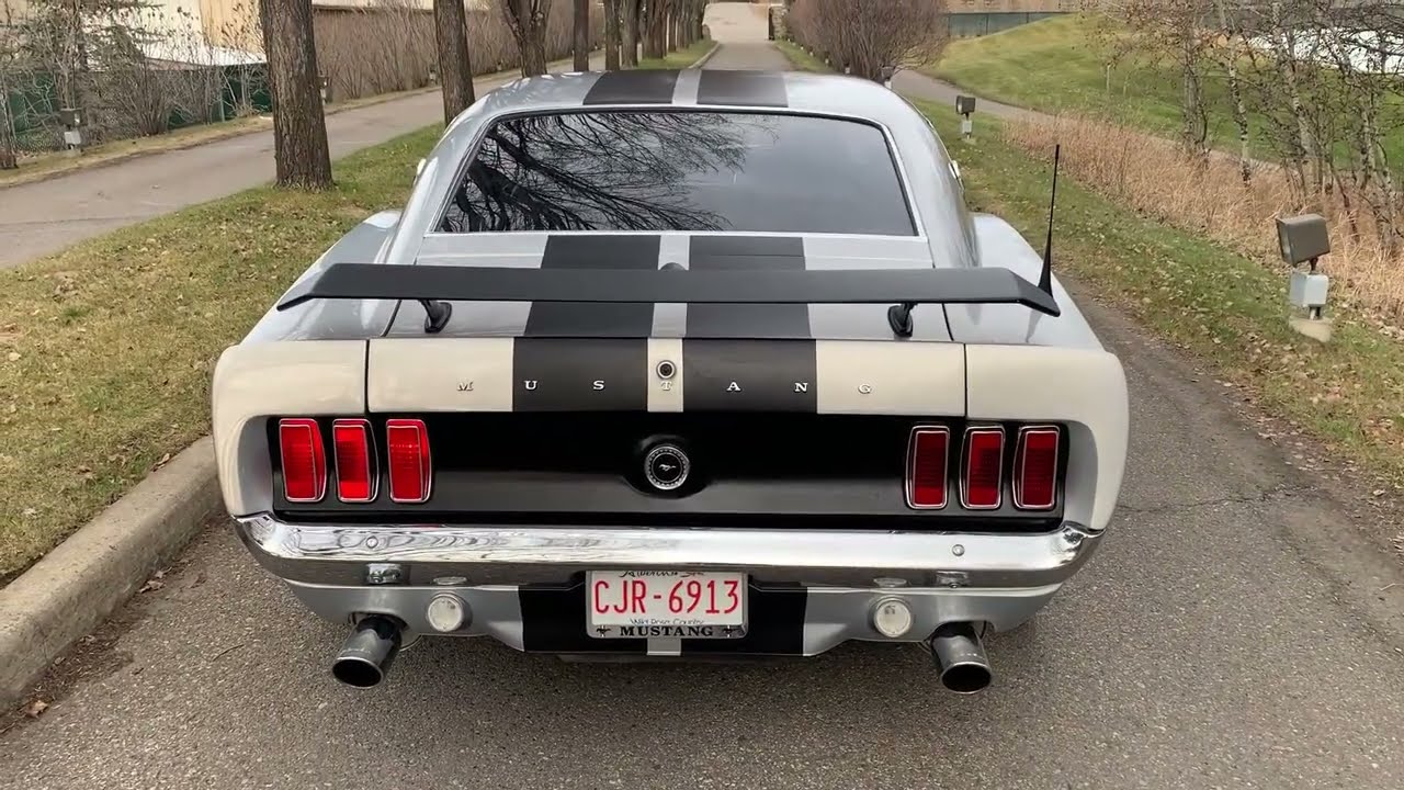 1969/2014 Mustang Body Swap - YouTube