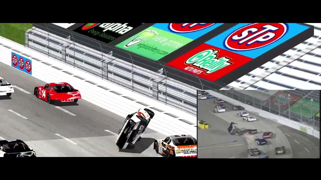 NR2003 2019 Taylor Gray Late Model Flip @ Martinsville Reenactment ...