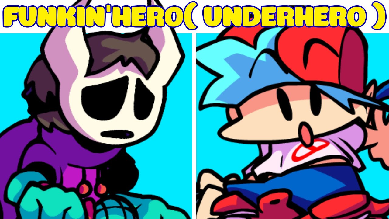 【FNF】フライデーナイトファンキン - FUNKIN'HERO( Underhero )！「 妖怪 - JP」 - YouTube