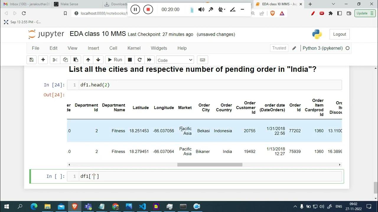 6 EDA case study with python ( supply chain) - YouTube