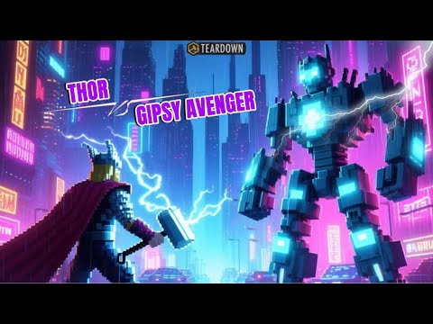 4K REALISTIC THOR VS GIPSY AVENGER TEARDOWN MODS #pacificrim #thor #4k ...