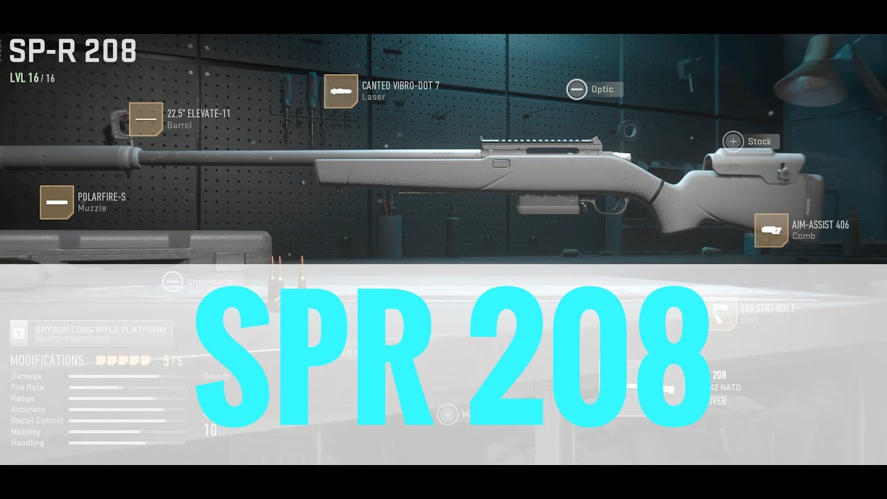 SPR 208 Loadout | Modern Warfare II - YouTube