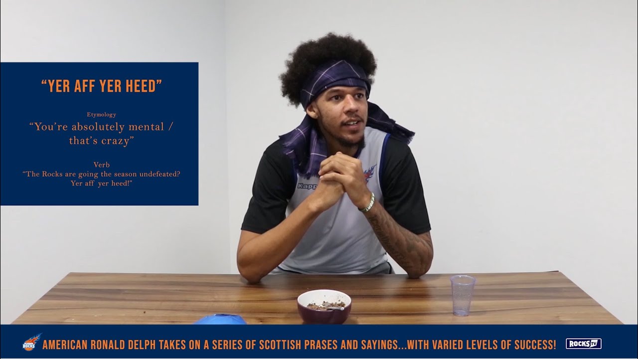 Ronald Delph: An American in Scotland - Scottish Phrases - YouTube