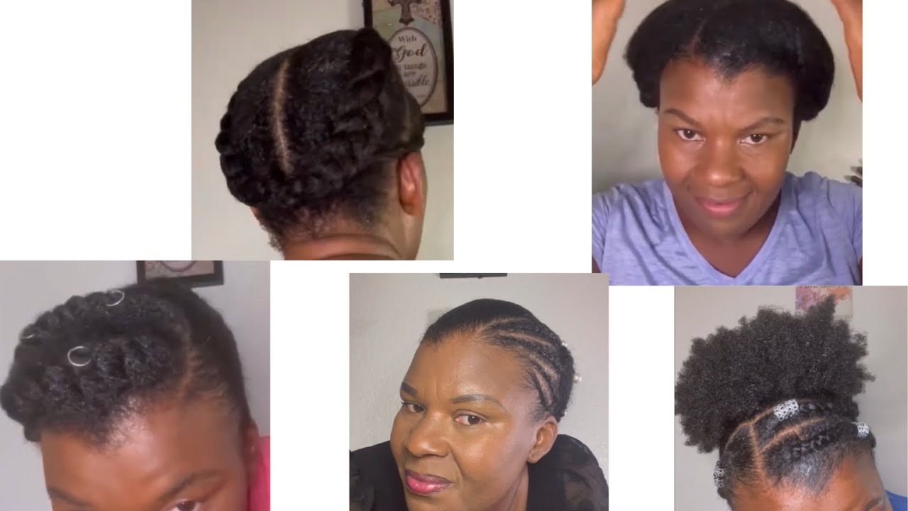 QUICK AND EASY 4C NATURAL HAIRSTYLES/ NATURAL HAIRSTYLES COMPILATION ...