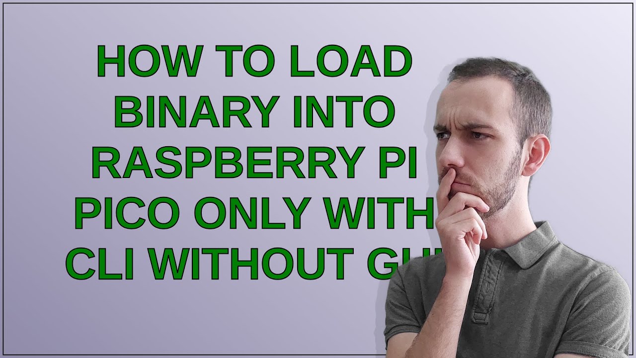 Raspberrypi: How to load binary into Raspberry Pi Pico only with CLI ...
