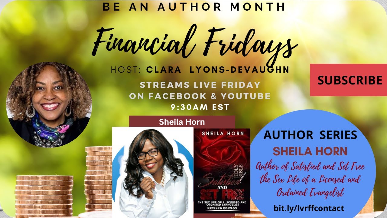 Financial Fridays Author Series - Sheila Horn - YouTube