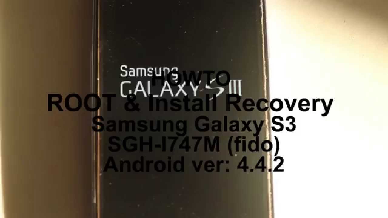 HOW TO Root and Install Custom Recovery CWM on Samsung Galaxy S3 - YouTube