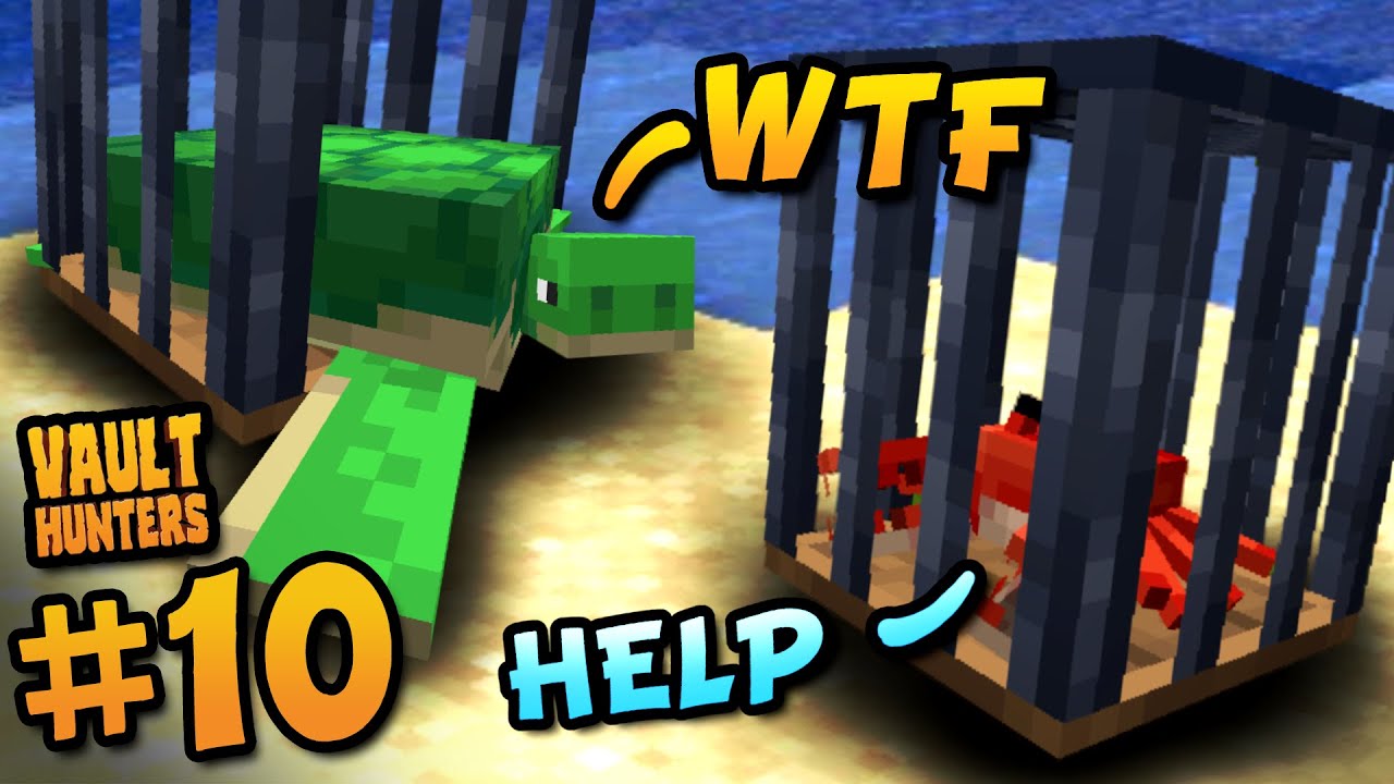 Crabs vs Turtles - MINECRAFT VAULT HUNTERS SMP #10 - YouTube