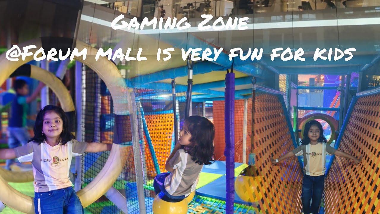Gaming zone for kids at Forum Bangalore. # Aaira Doll @Bangalore - YouTube