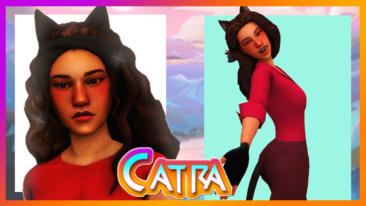 🐱 CATRA | She-Ra POP series | TS4 CAS + Render w/ FULL CC list - YouTube