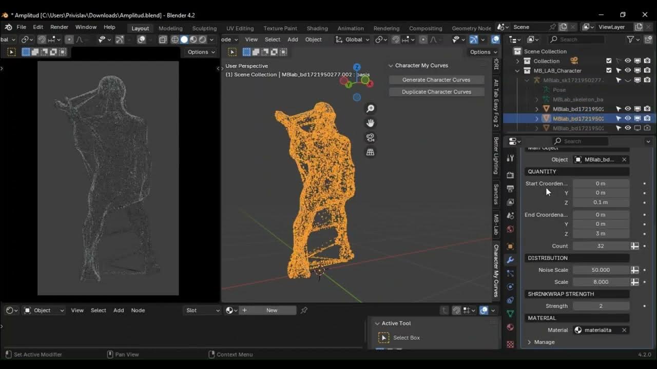 Character My Curves - Quick Tutorial - YouTube