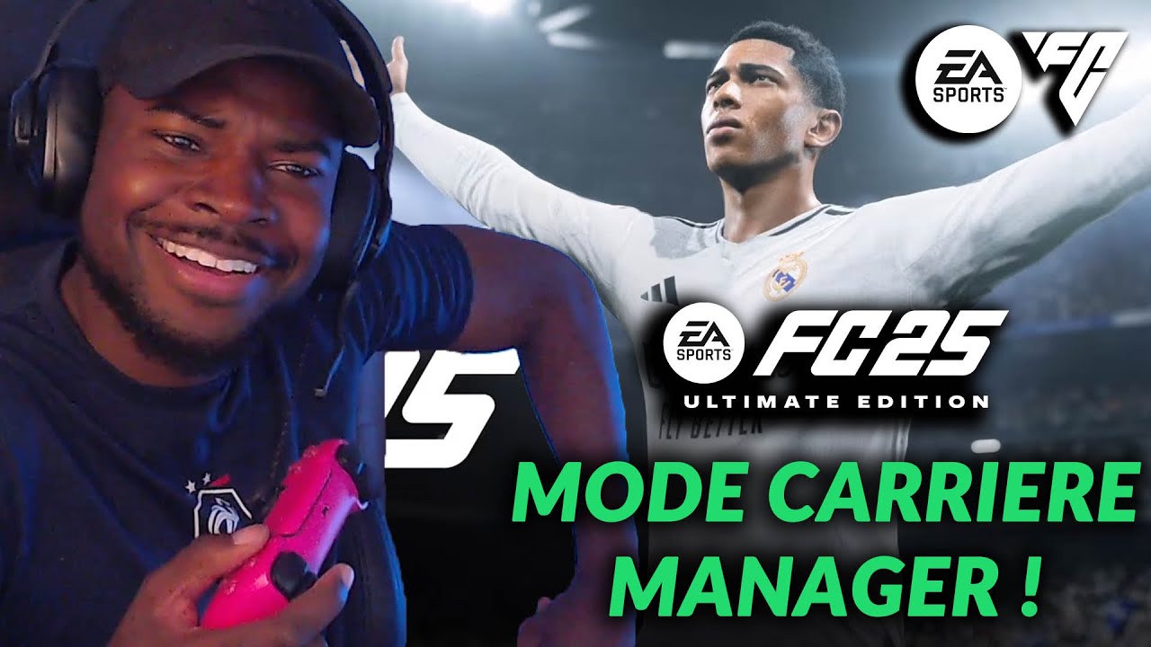 LIVE FC 25 : DECOUVERTE DU JEU ET LANCEMENT DE CARRIERE MANAGER ! - YouTube