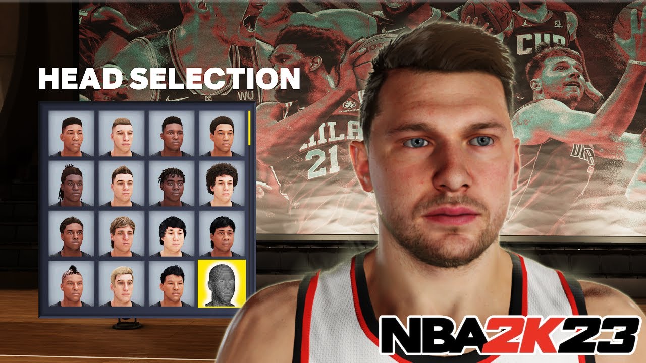 BEST Luka Doncic Face Creation on NBA 2k23! - YouTube