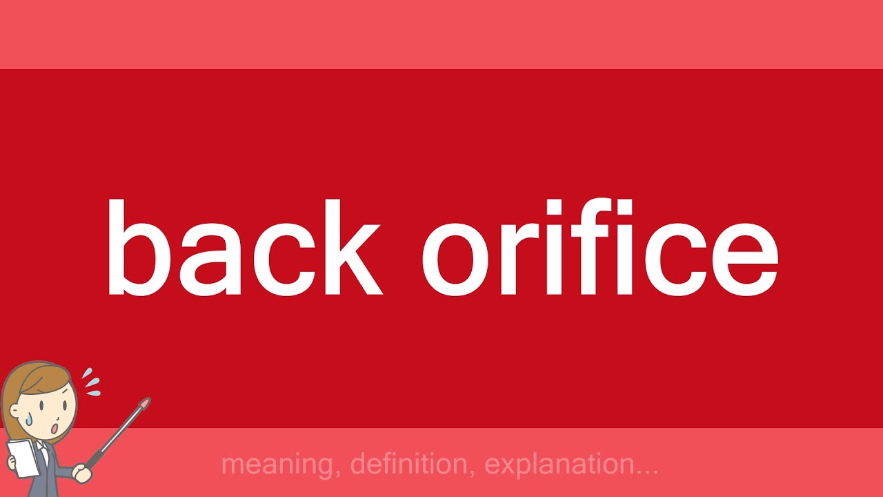 back orifice - YouTube