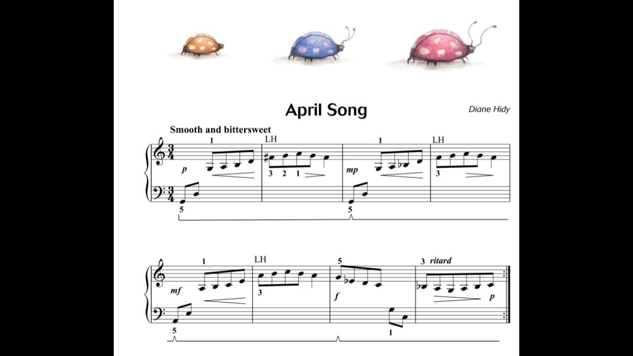 April Song by Diane Hidy - YouTube