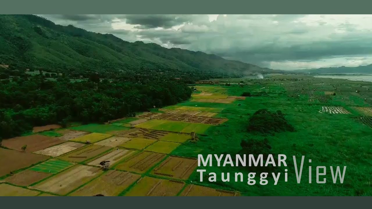 Taunggyi City view, Myanmar (Burma) Drone footage - YouTube