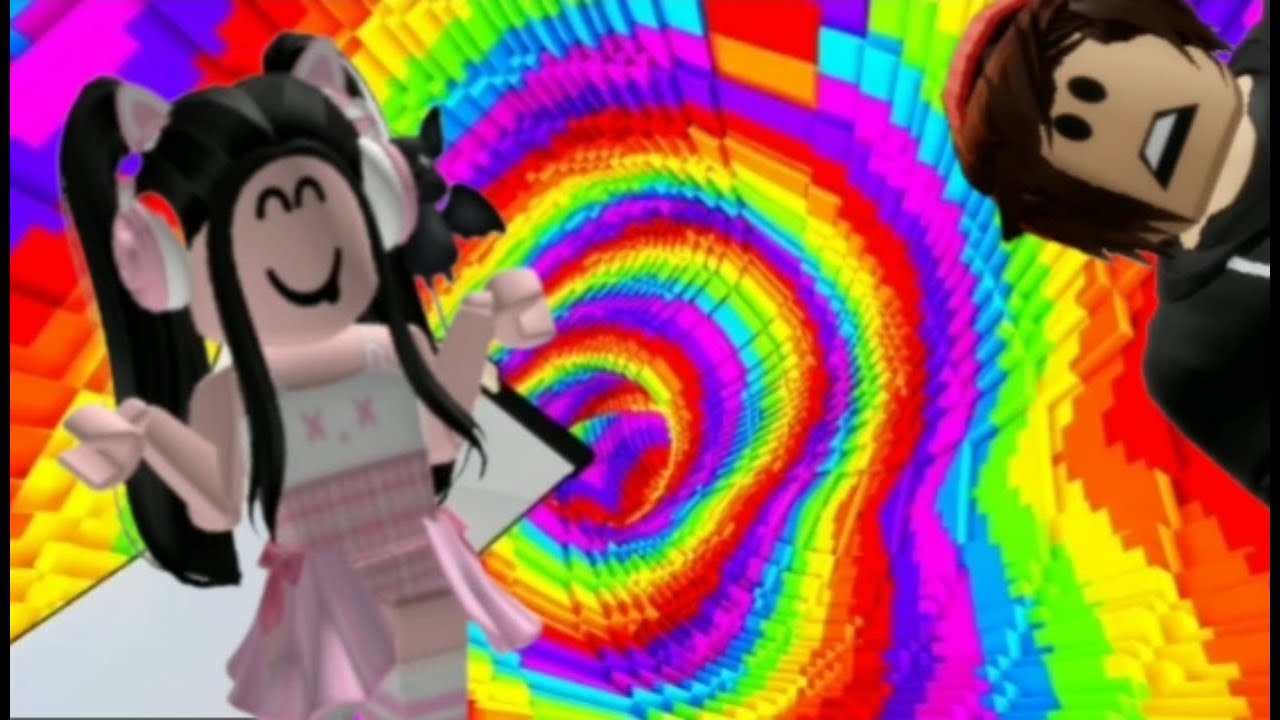 QUEDA NO MAIOR ARCO-IRIS DO MUNDO (ROBLOX OBBY) - YouTube
