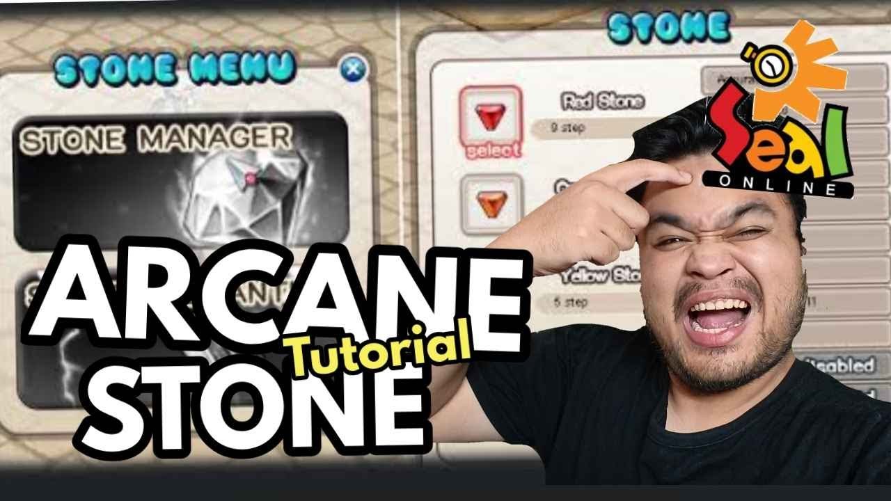 TUTORIAL ARCANE STONE SEAL ONLINE INDONESIA - YouTube