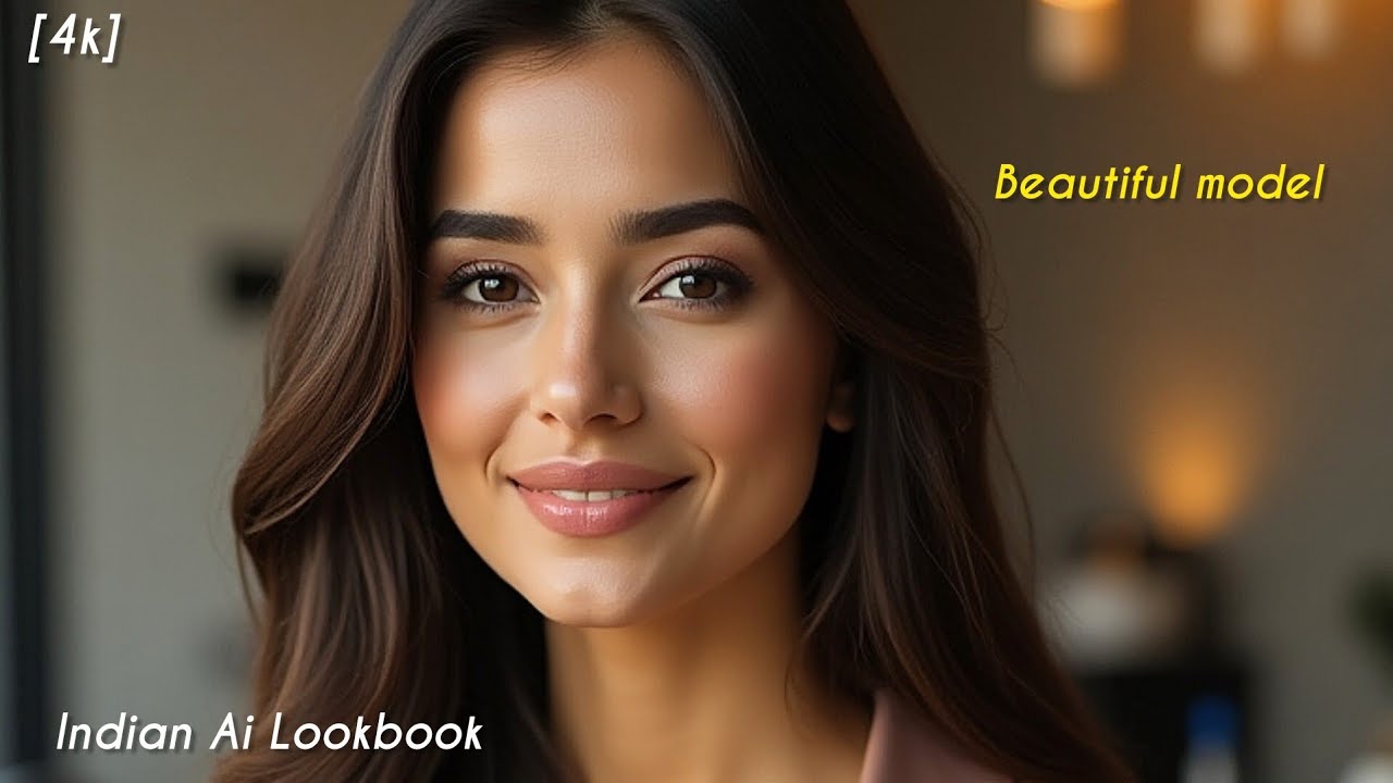 [4k] Real Indian Ai Lookbook Model - Beautiful Model - Saloon Shop - Ai ...