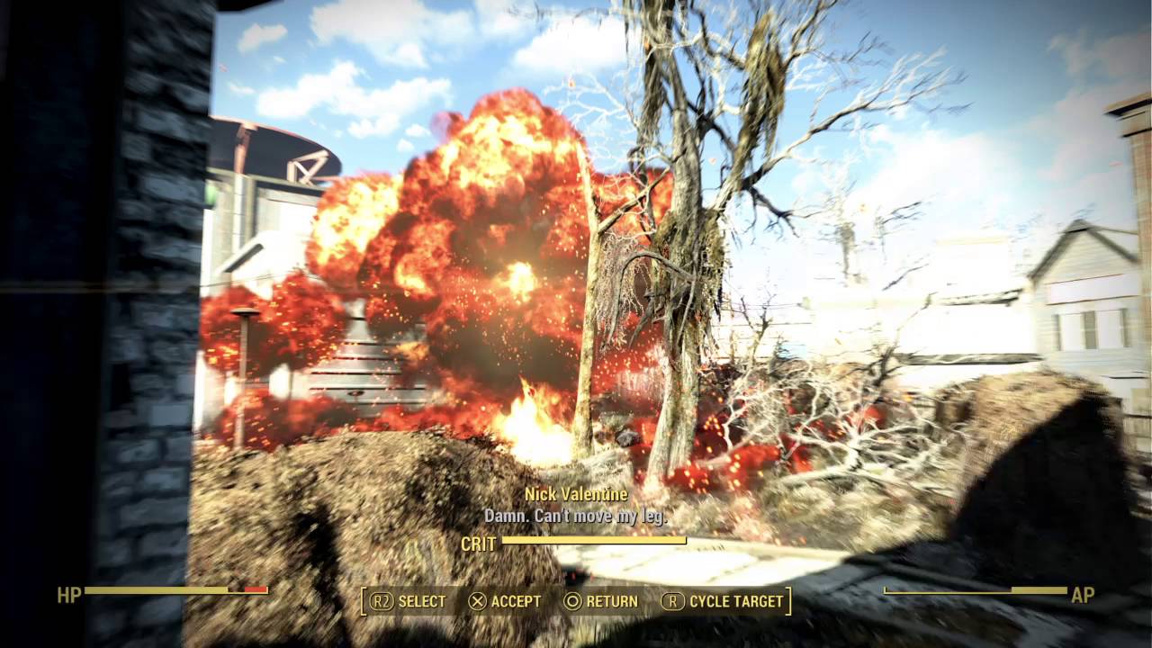 Fallout 4 mini nuke in ultra slowmo - YouTube