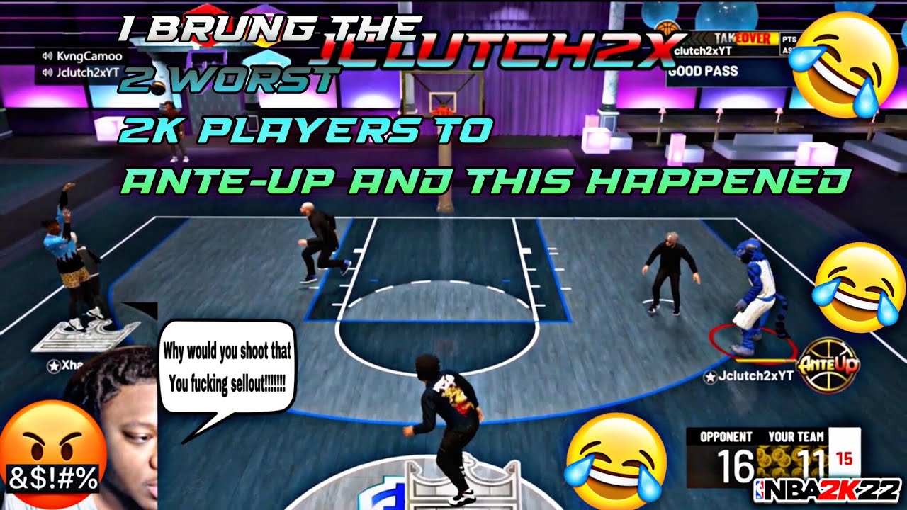 I Went To ANTE-UP with the 2 WORST 2K PLAYERS LMAO 🤣| NBA2K22 - YouTube