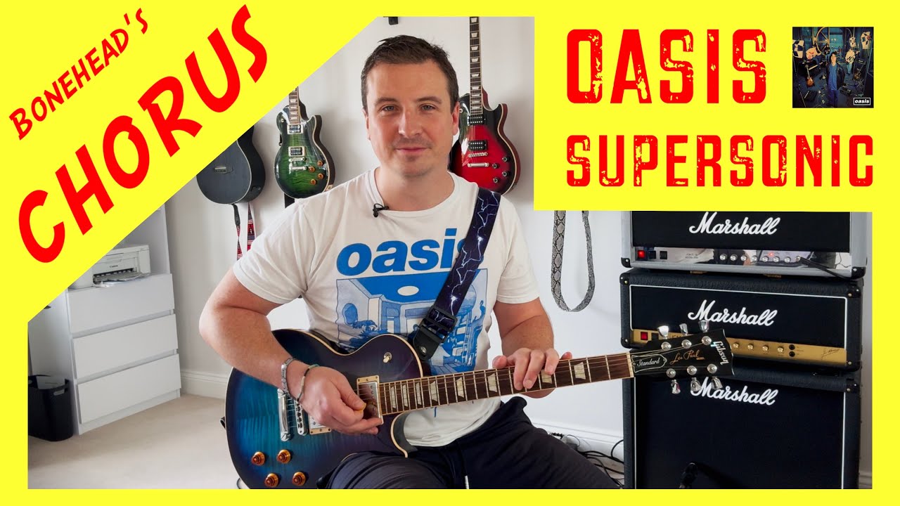How to REALLY Play: Oasis - Supersonic 🔊 (4K Guitar Lesson + Tab | Part ...