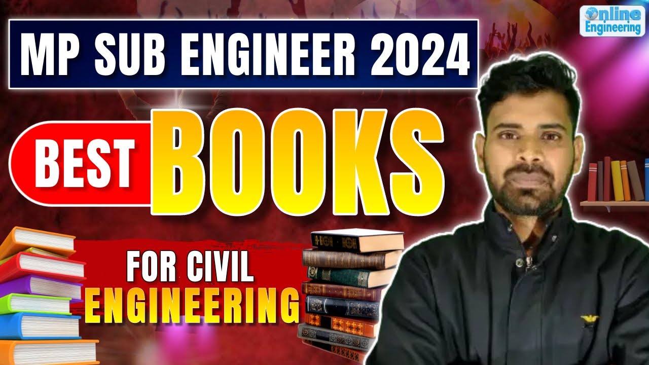Best Books For MP SUB ENGINEER Civil Engineering Preparation | MP SUB ...