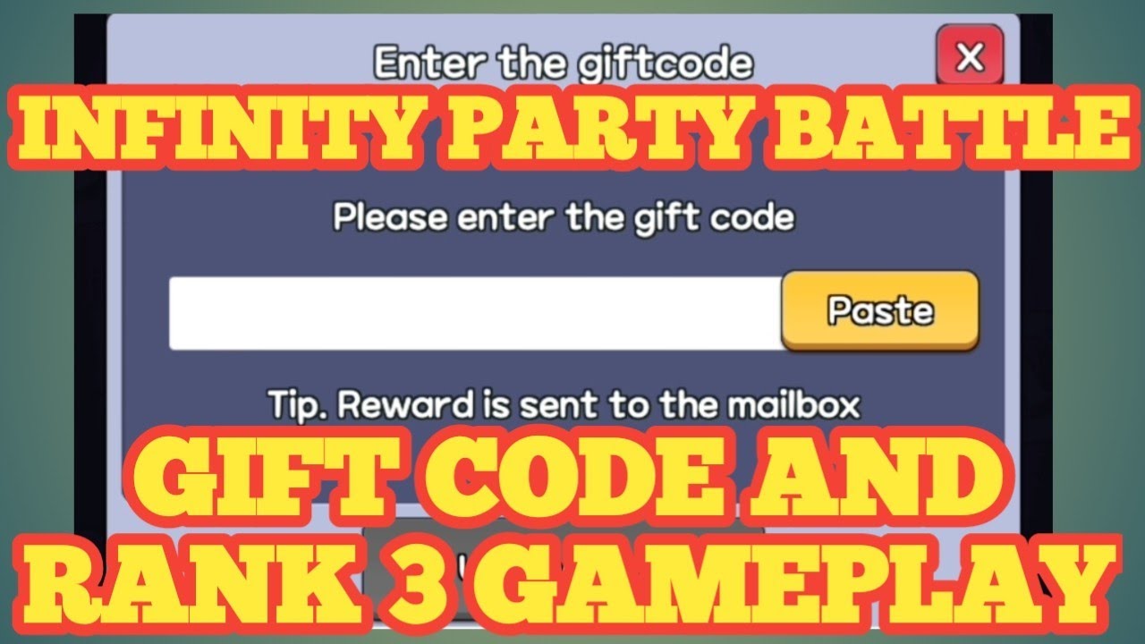Infinity Party Battle Gift Code & Gameplay Rank 3 for P2E/NFT Android ...
