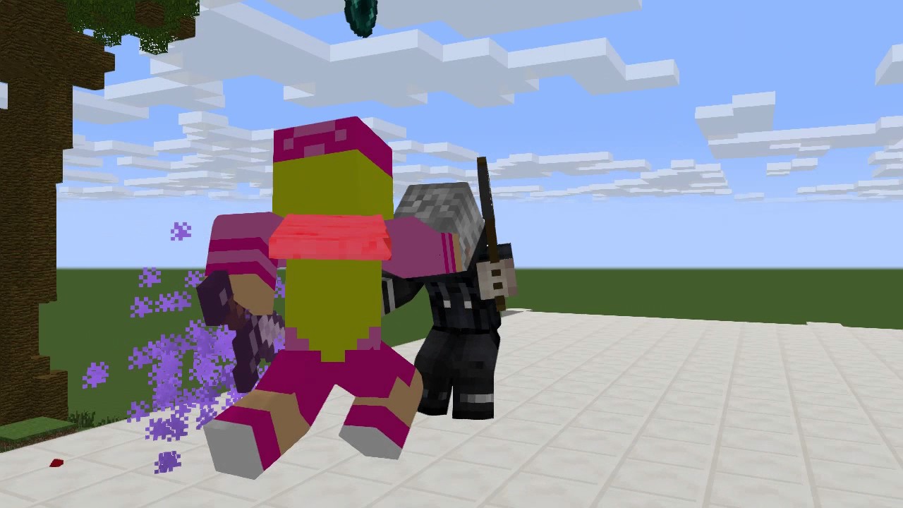 mine imator Girl Minecraft intro #2 link in the description - YouTube