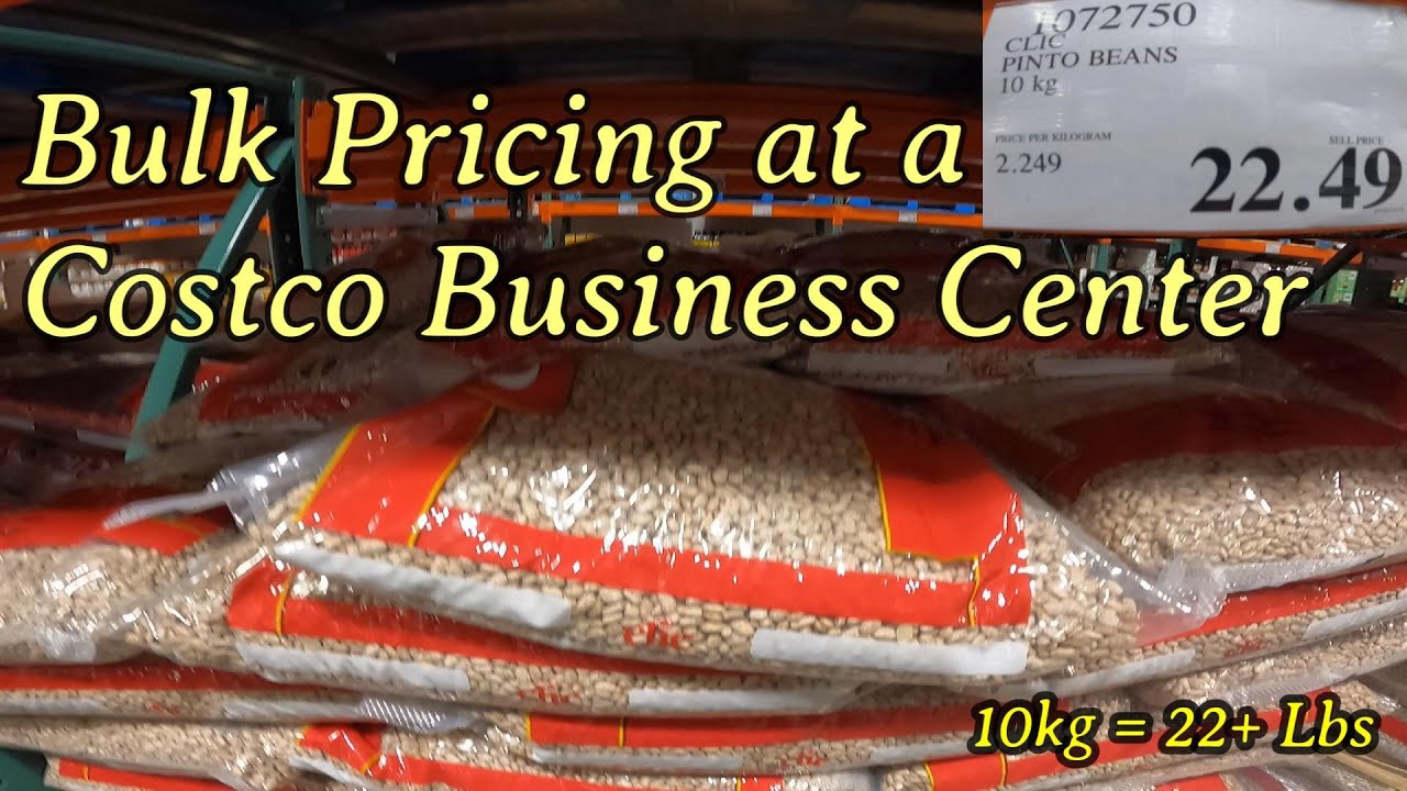 Bulk Pricing at a Costco Business Center - YouTube