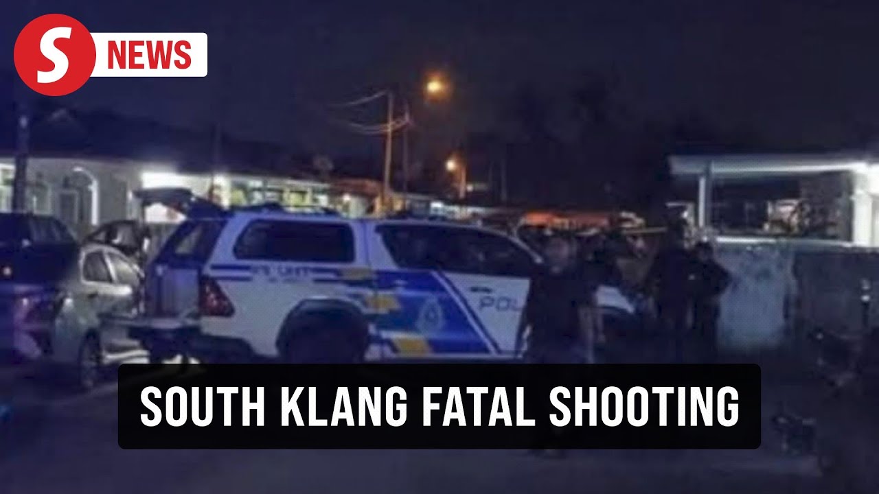 Cops probe fatal shooting in South Klang - YouTube