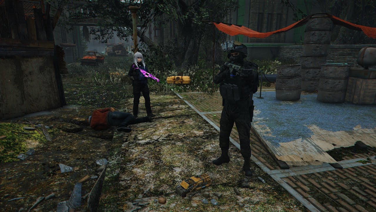 Fallout 4 Modded: Fens Sheriff's Department: Chemicals and Raiders ...