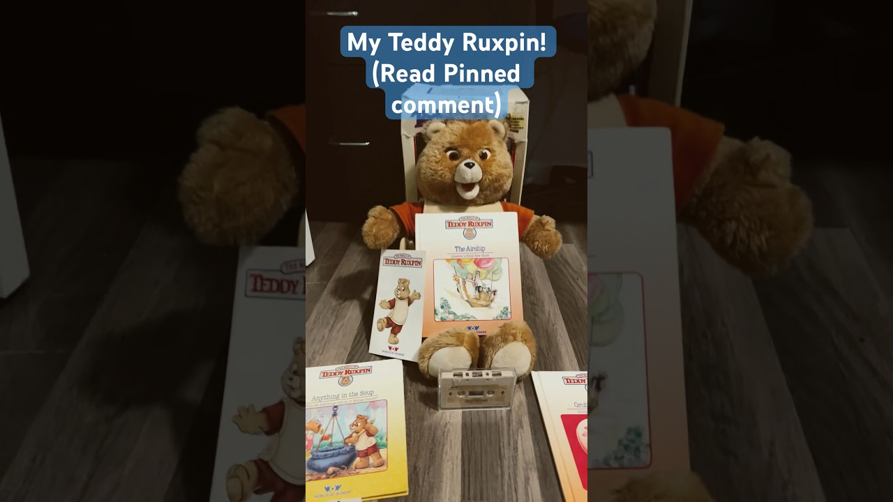 My Teddy Ruxpin! With box and Manuals! #teddyruxpin - YouTube
