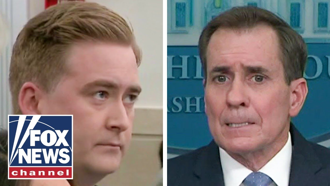 Peter Doocy grills White House: How hard is it to walk out with ...