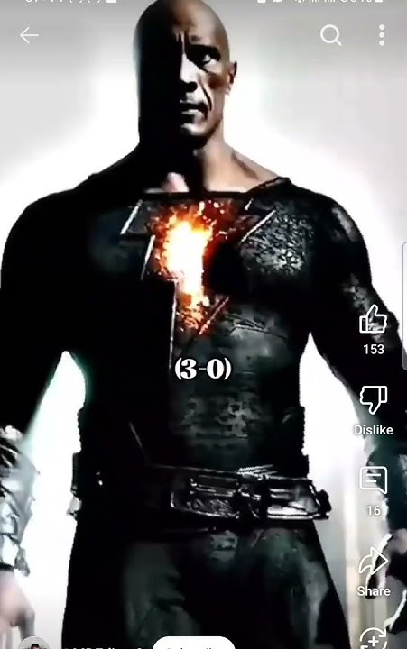 Batman vs black adam - YouTube