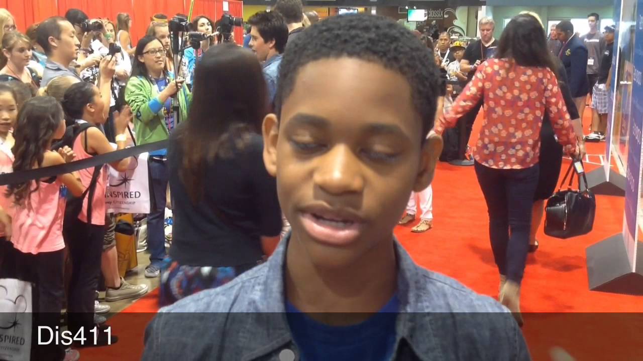 Dis411 Interview Tyrel Jackson Williams At D23 Expo 2013 - YouTube