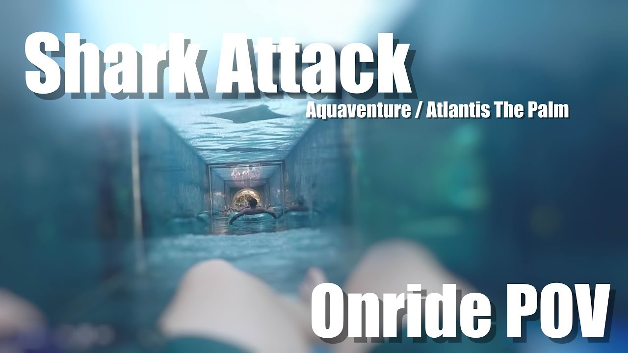 Shark Attack | Aquaventure / Atlantis The Palm | Onride POV - YouTube