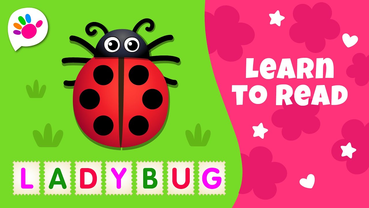 Be ready for school! Learn to read in English! – Ladybug, Ostrich ...
