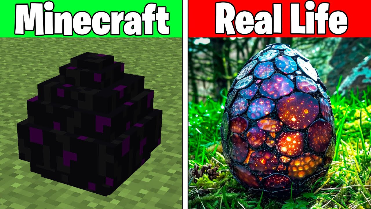 Realistic Minecraft | Real Life vs Minecraft | Realistic Slime, Water, Lava #191 - YouTube