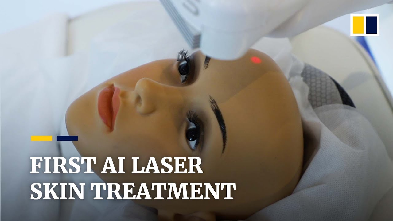 World’s first robot laser skin treatment created in Hong Kong - YouTube