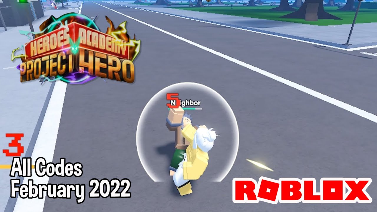 Roblox Project Hero All Codes February 2022 - YouTube