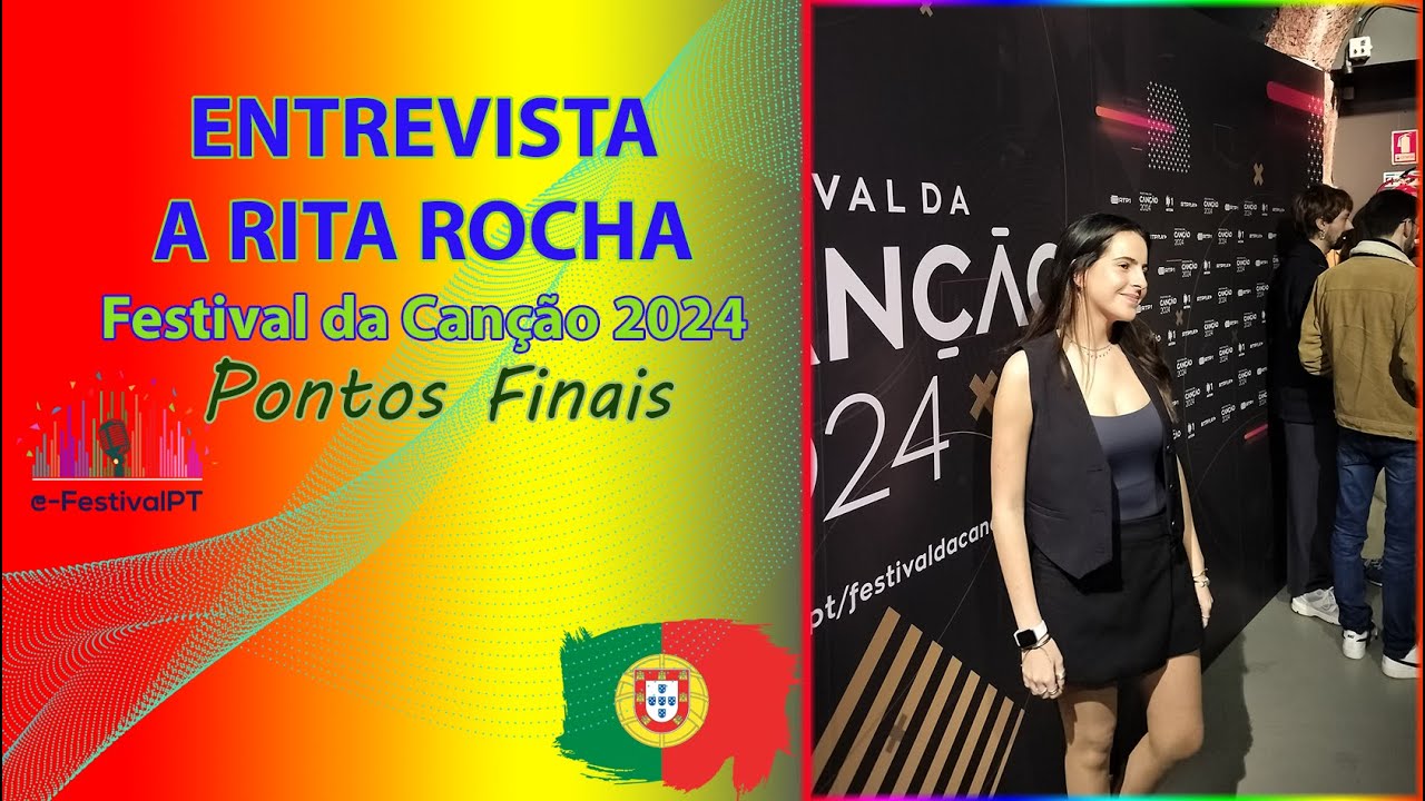 Entrevista a Rita Rocha - Festival da Canção 2024 - YouTube