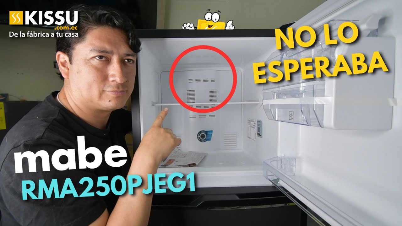 🤩 Lo nuevo de la refrigeradora MABE RMA250PJEG1 🤩 - YouTube